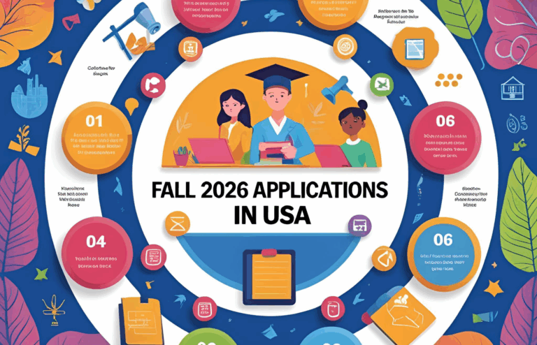 Fall 2026 MS in USA Timeline | Step-by-Step Admission Guide